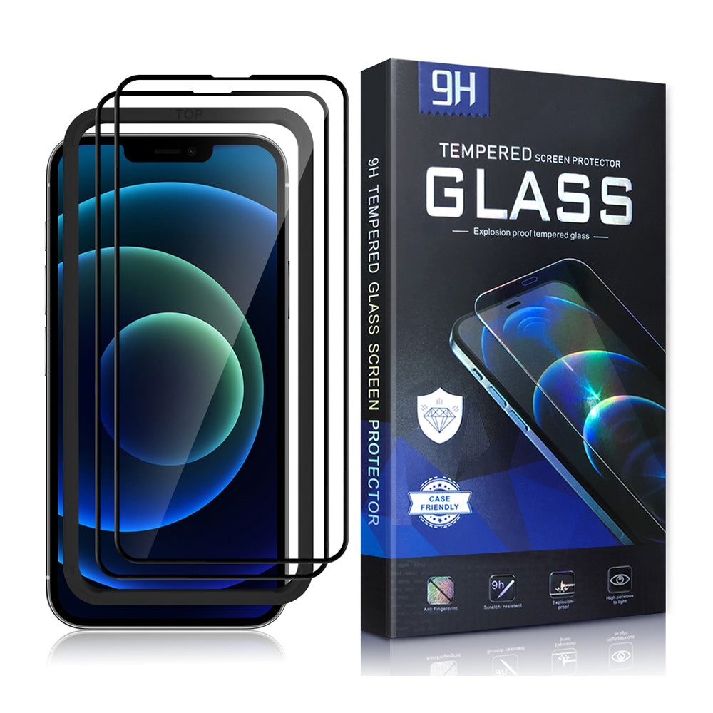 Toughened Glass Screen Protector + Installation Frame For Apple iPhone ...